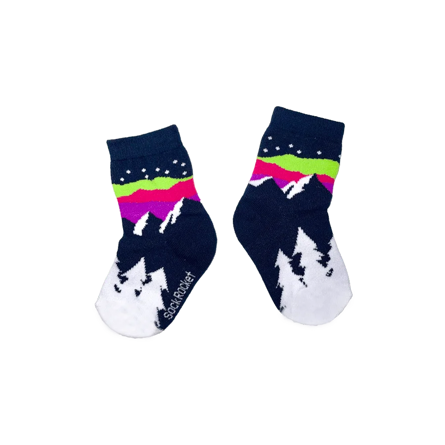 Kids Northern Lights Socks | Sock Rocket