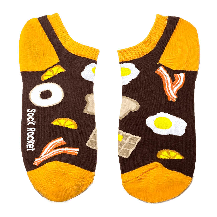 Breakfast Ankle Socks | Sock Rocket