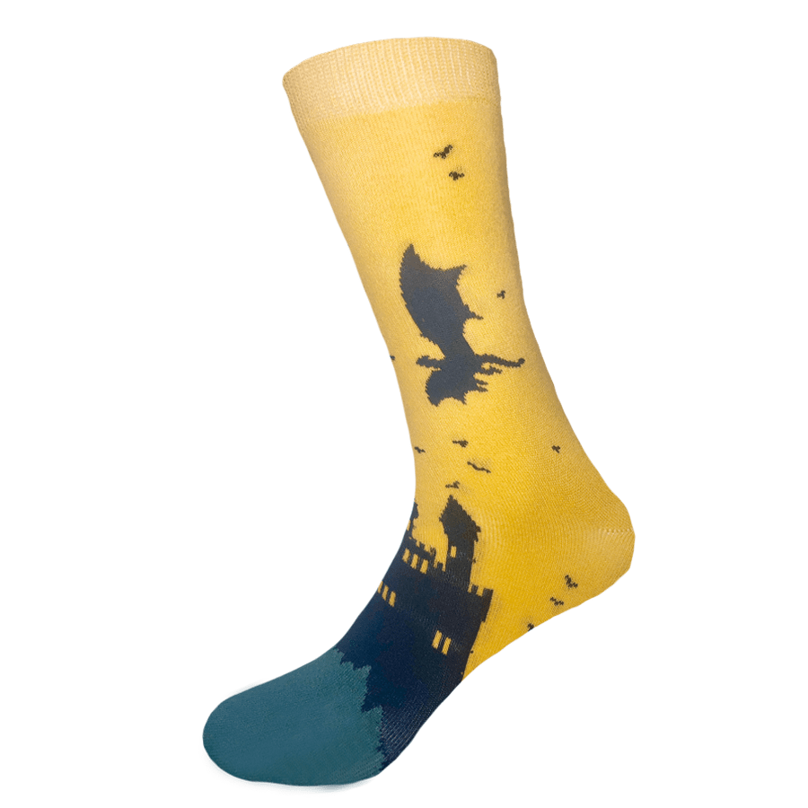 Castle and Dragon Socks | Sock Rocket