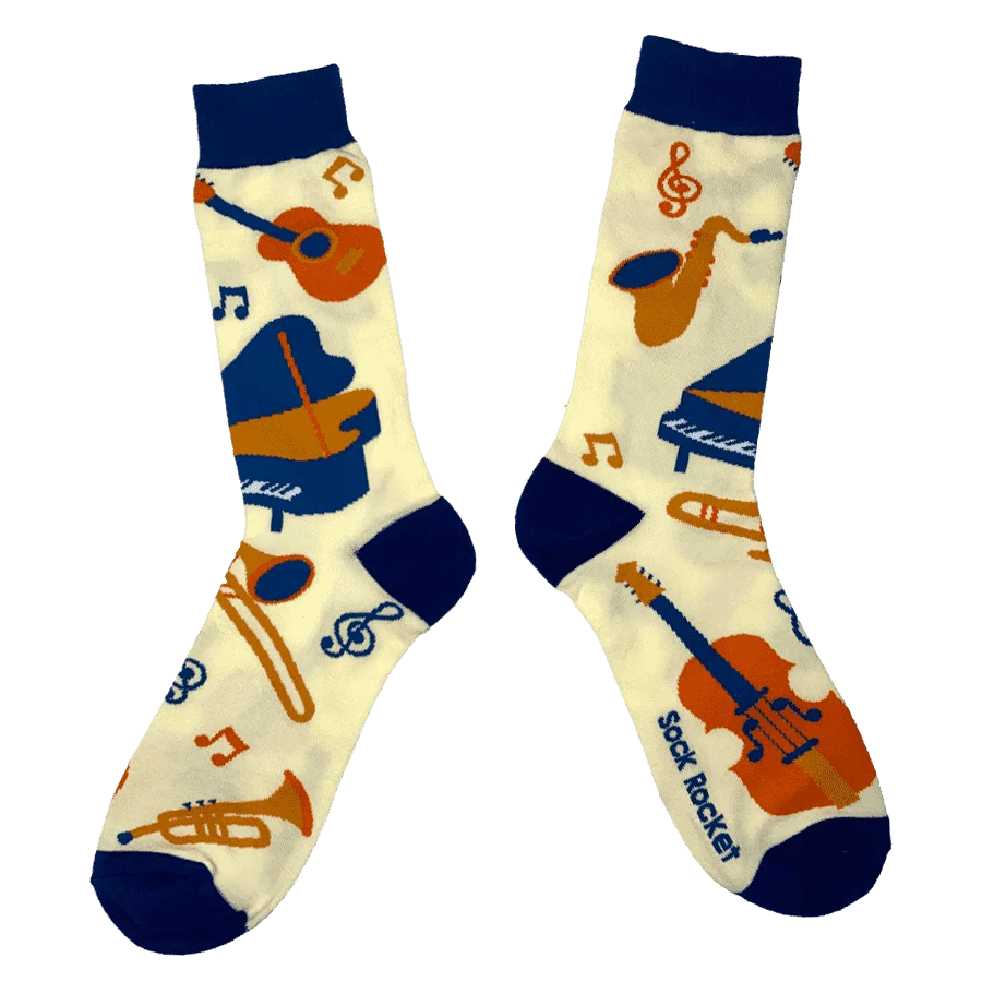 Musical Instruments Socks | Sock Rocket