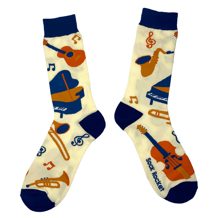 Musical Instruments Socks | Sock Rocket