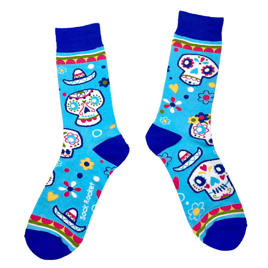 Sugar Skull Socks | Sock Rocket